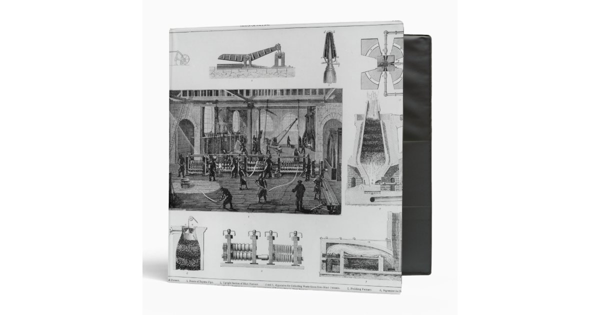 Iron-Making with a General View of Rolling Iron Binder | Zazzle