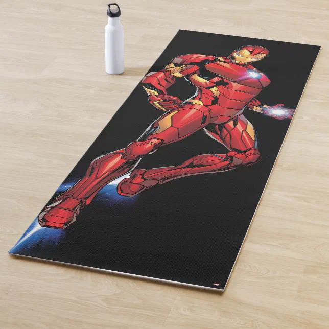 Iron Man Assemble Yoga Mat | Zazzle