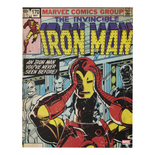 Iron Man Comic #170 Panel Wall Art | Zazzle