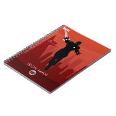 Iron Man Heroic Silhouette Notebook | Zazzle