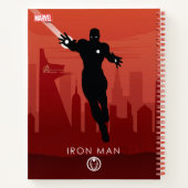 Iron Man Heroic Silhouette Notebook | Zazzle