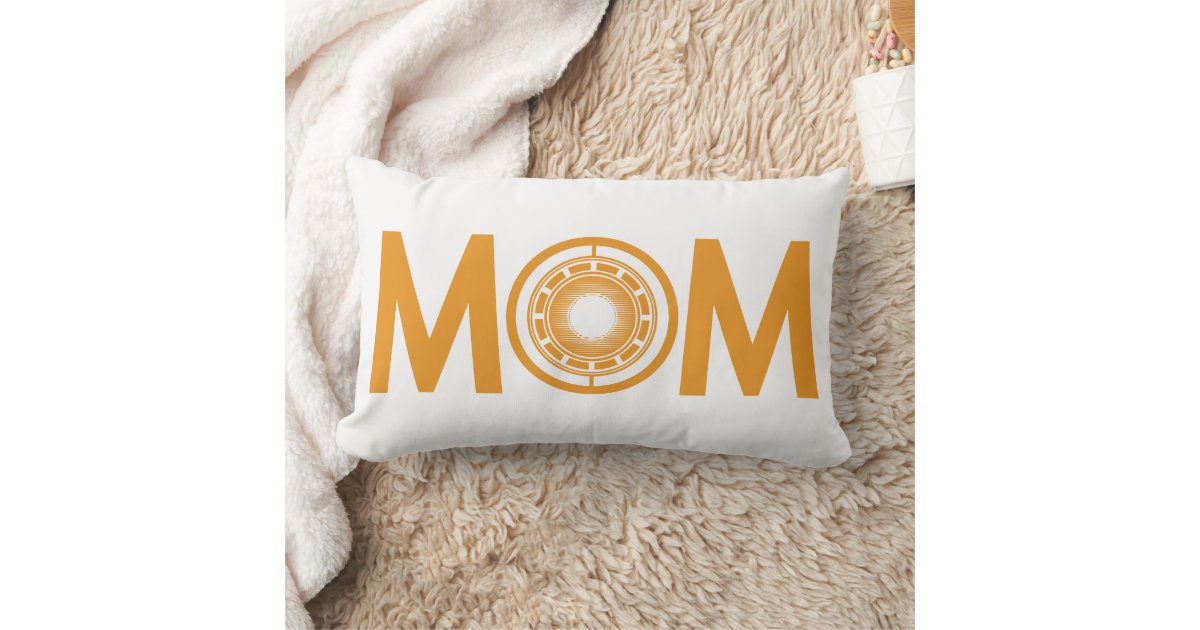 Iron Man Mom Lumbar Pillow | Zazzle