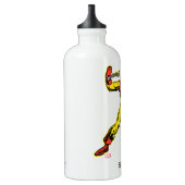 Iron Man Retro Breaking Chains Aluminum Water Bottle | Zazzle