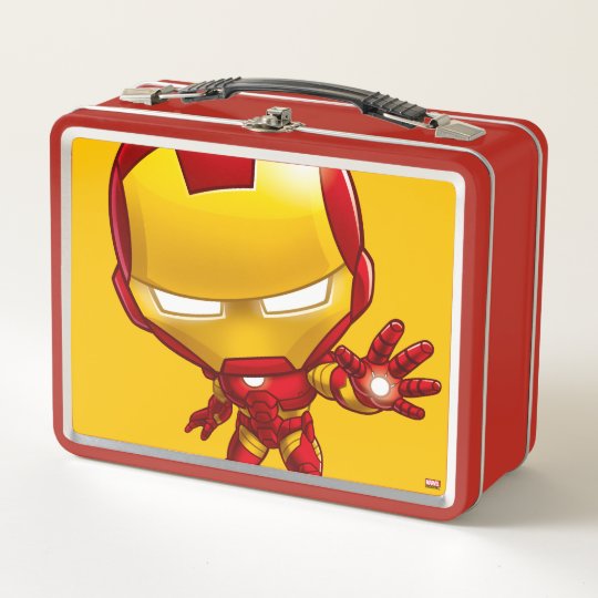 Iron Man Stylized Art Metal Lunch Box | Zazzle.com