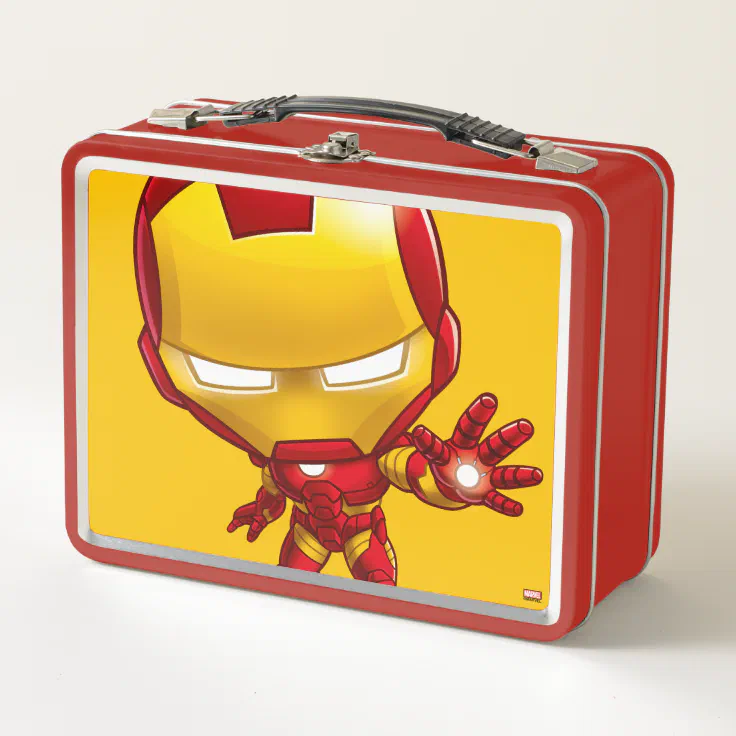 Iron Man Stylized Art Metal Lunch Box | Zazzle