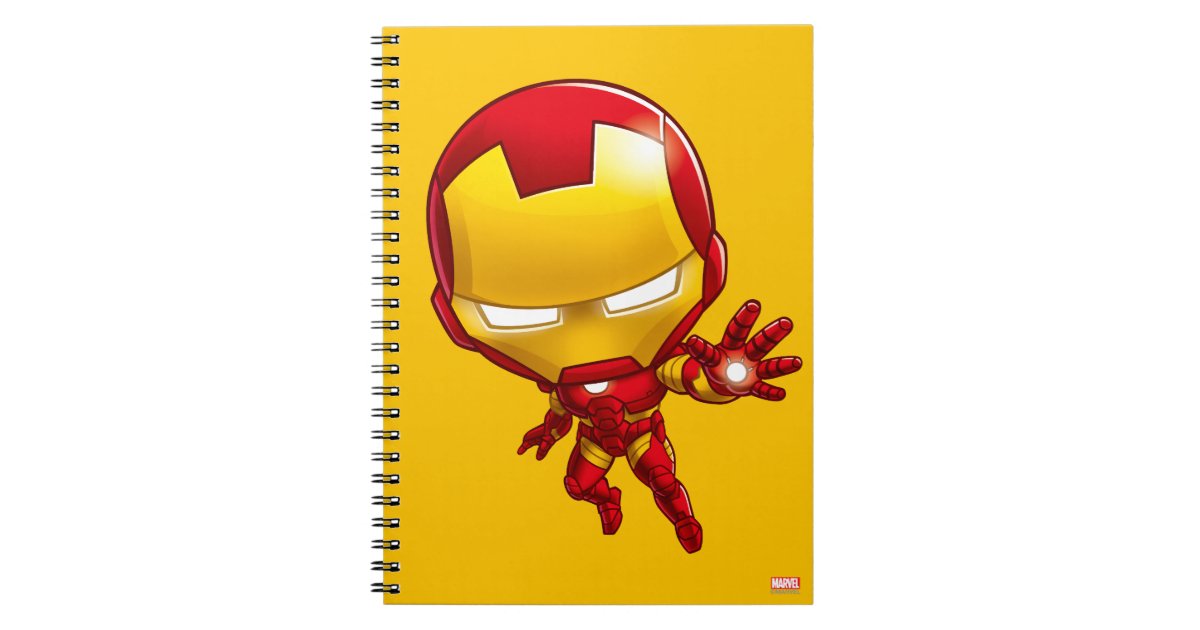 Iron Man Stylized Art Notebook | Zazzle