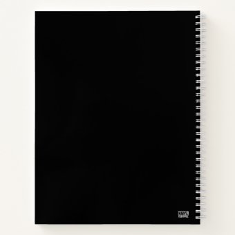 Iron Man Tony Stark Signature Icon Notebook | Zazzle