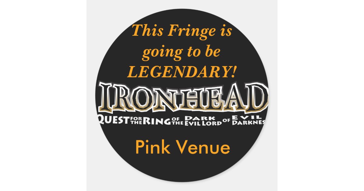 IRONHEAD sticker | Zazzle