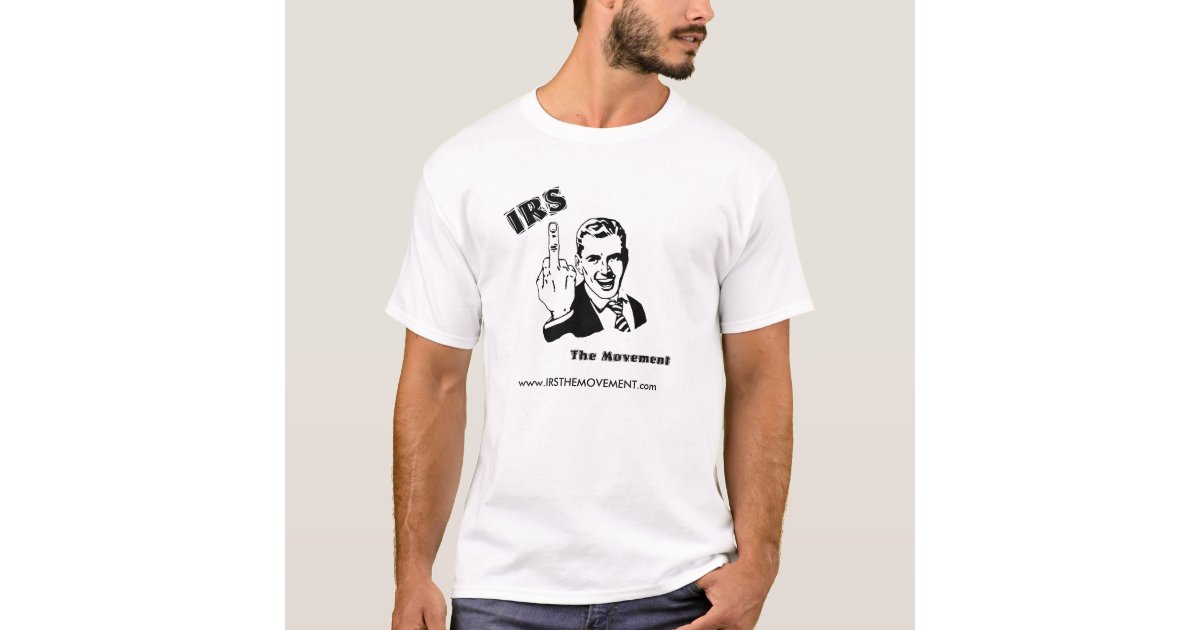 IRS T-shirt w/Nitemare Records logo | Zazzle