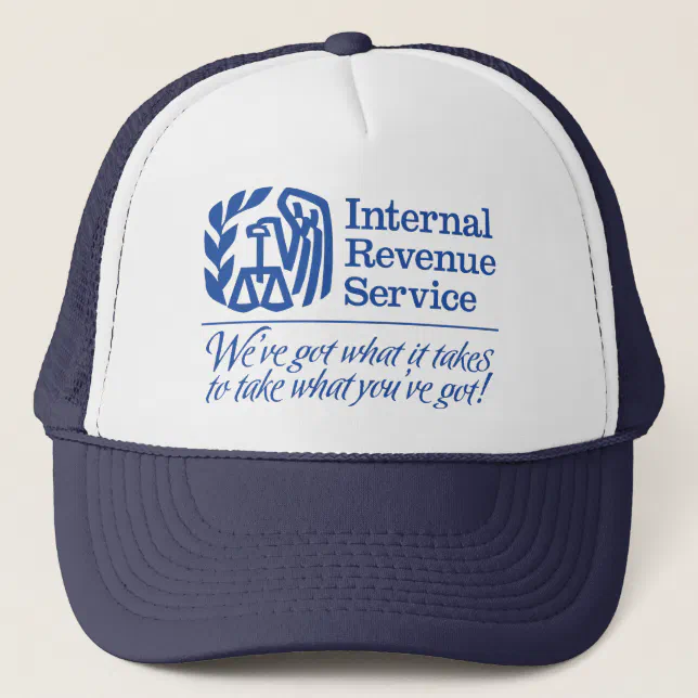 IRS Trucker Hat | Zazzle