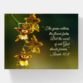 Isaiah 40:8 Inspirational Paperweight | Zazzle