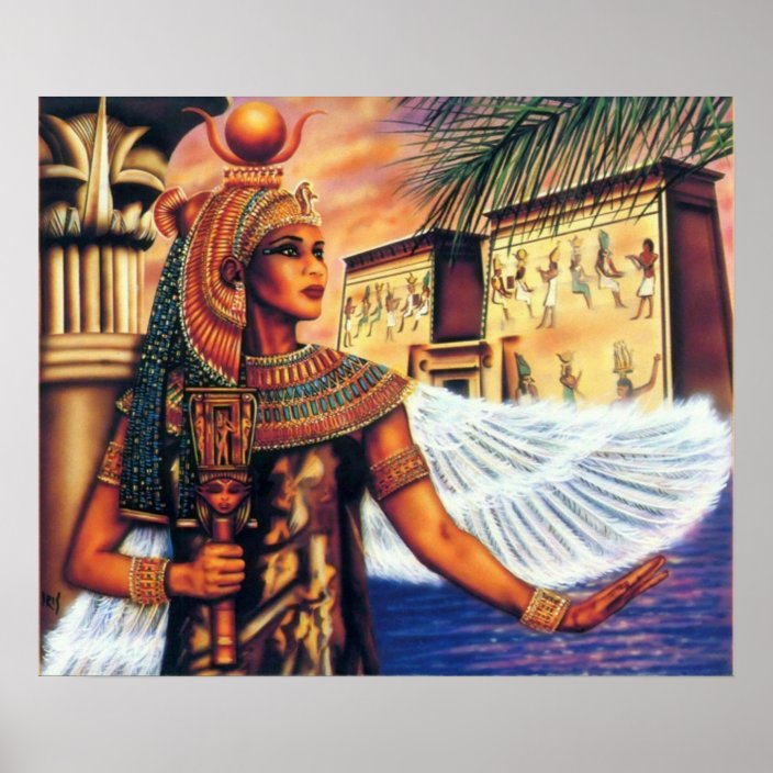 Isis by Lisa Iris Poster | Zazzle.com