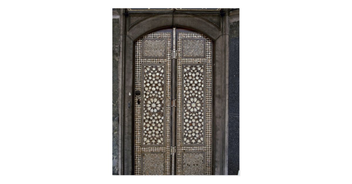 Islamic Doors Postcard | Zazzle.com