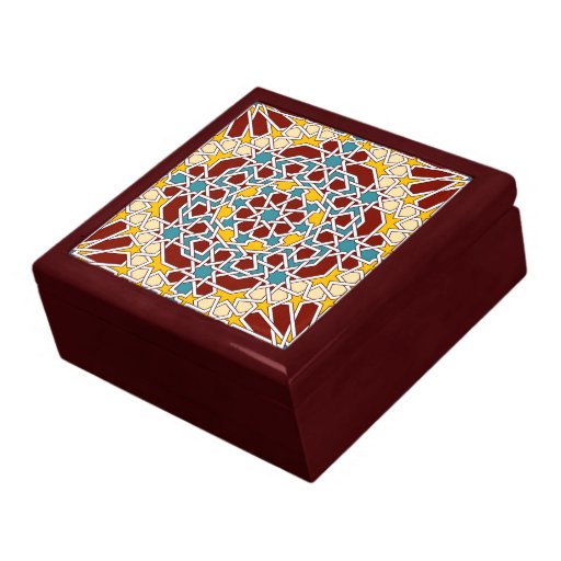 Islamic geometric pattern Gift Box | Zazzle