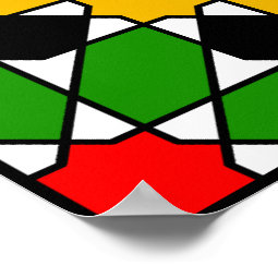 Islamic geometric pattern Poster | Zazzle