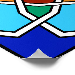 Islamic geometric pattern Poster | Zazzle