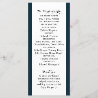 Islamic Mosque Silhouette Wedding Program | Zazzle