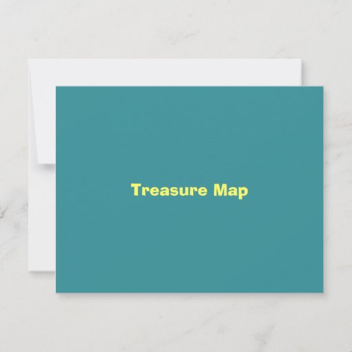 Island Treasure Map, Pirate Birthday Party Invitation | Zazzle