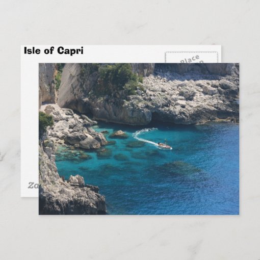 Isle of Capri Postcard | Zazzle