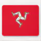 Isle Of Man Manx Flag 3 Legs Of Man Triskelion Mouse Pad | Zazzle