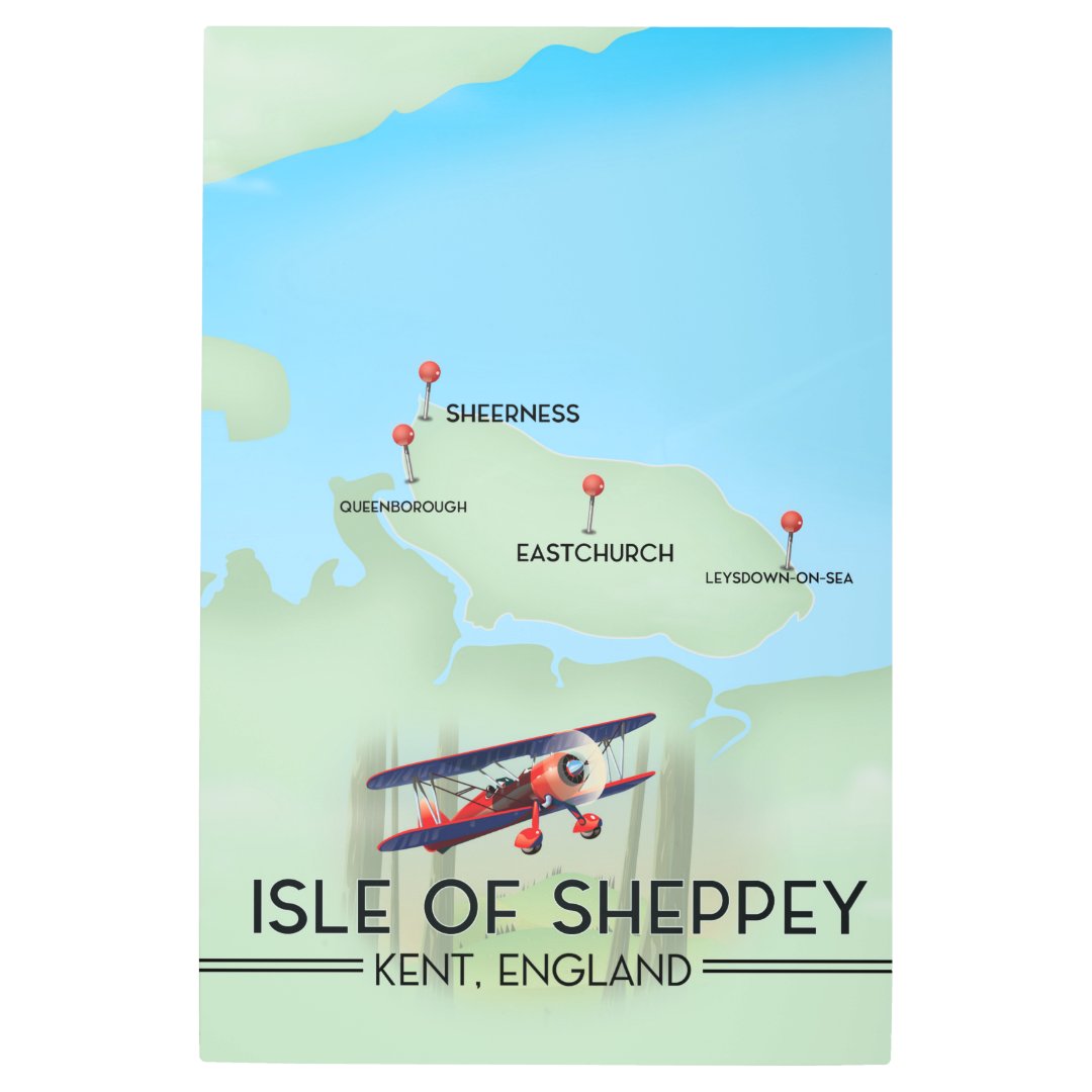 isle of Sheppey Kent England travel poster | Zazzle