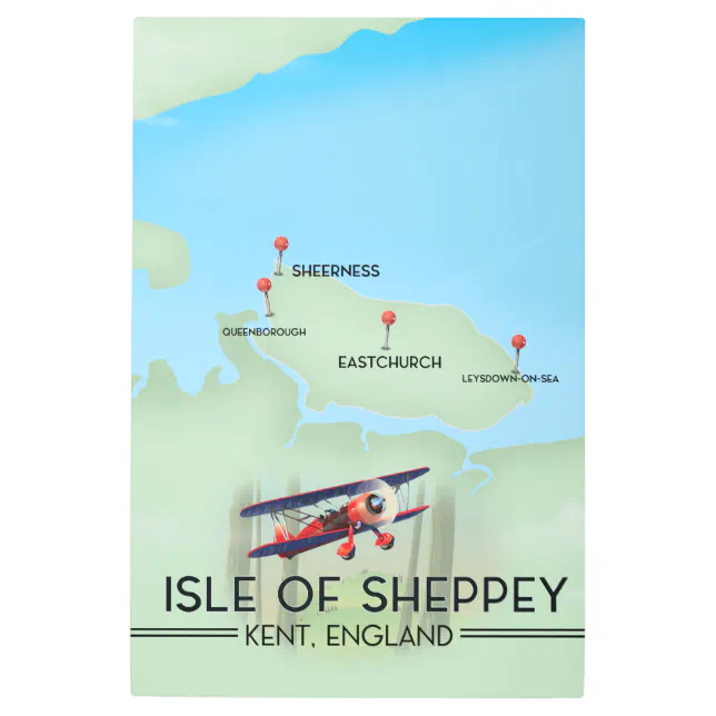 isle of Sheppey Kent England travel poster | Zazzle