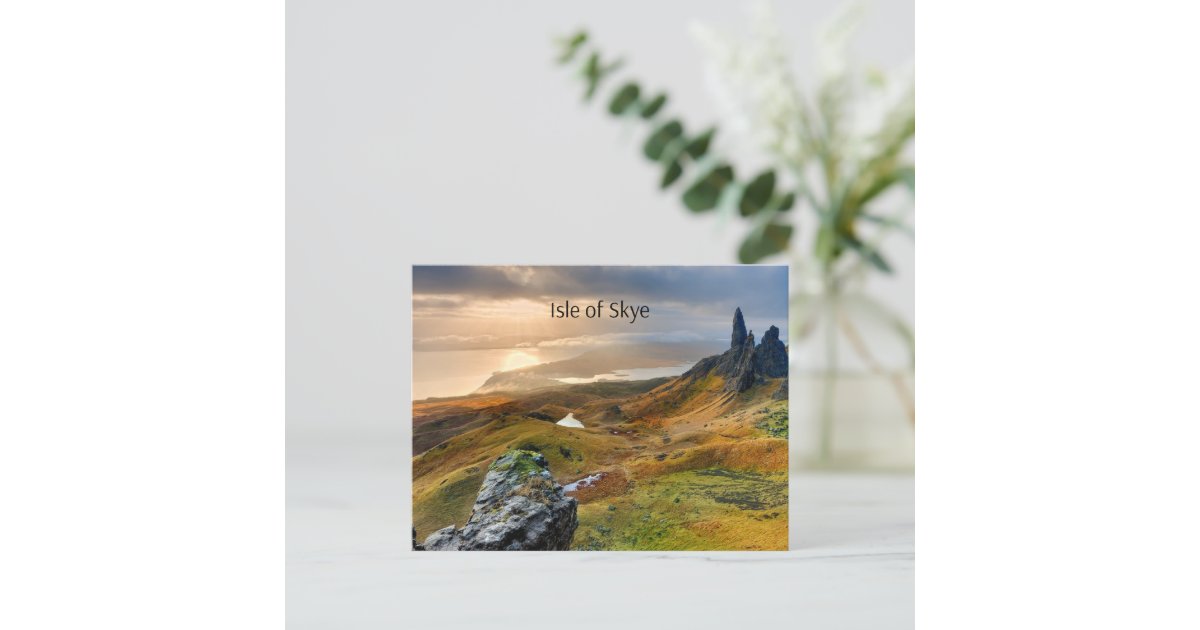 Isle of Skye, Scotland Postcard | Zazzle