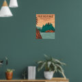 Isle Royale National Park Michigan Vintage Poster | Zazzle