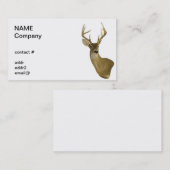 isolated buck business card | Zazzle