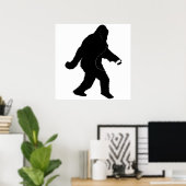 iSquatch (Add Background Color) Poster | Zazzle