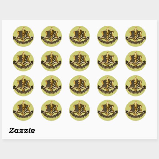 Israel Defense Forces Sticker | Zazzle