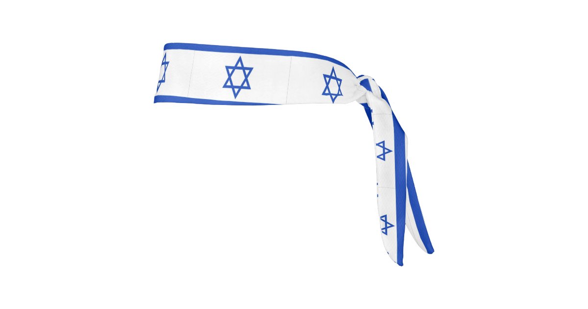 Israel Flag Star of David Headband | Zazzle