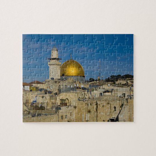 Israel, Jerusalem, Dome of the Rock Jigsaw Puzzle | Zazzle.com