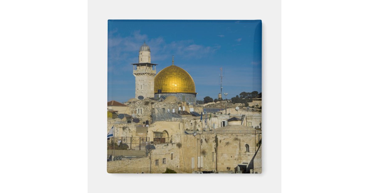 Israel, Jerusalem, Dome of the Rock Magnet | Zazzle