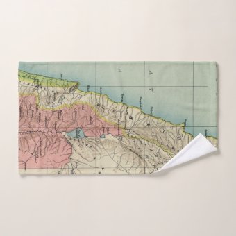 Israel Map Bath Towel Set | Zazzle