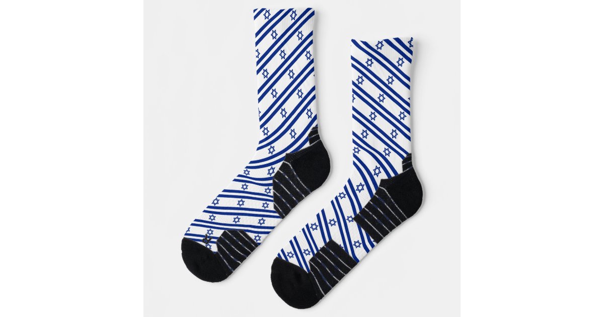 Israeli Flag Socks | Zazzle