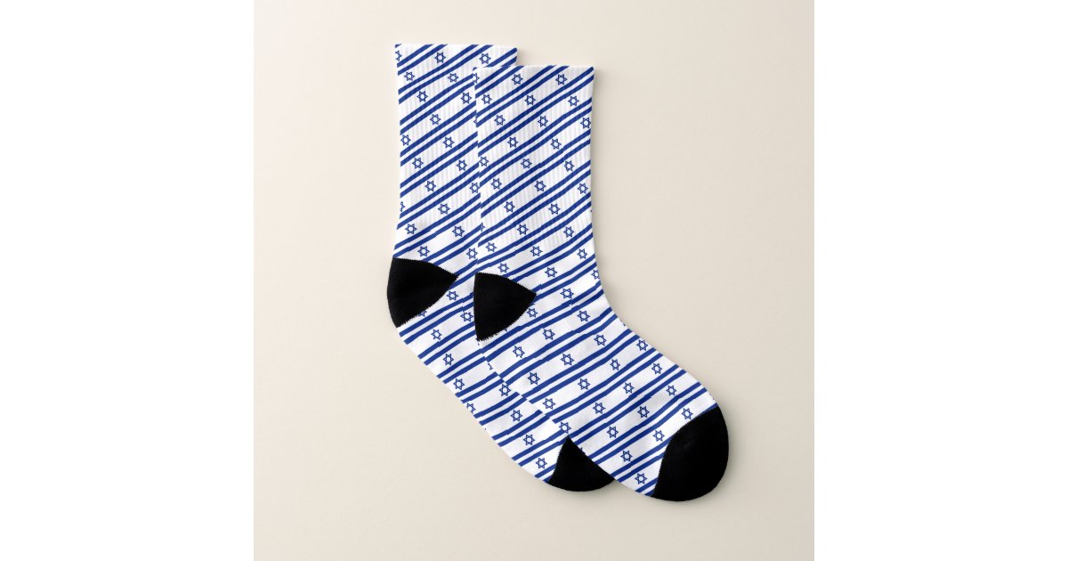 Israeli Flag Socks | Zazzle