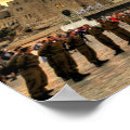 Israeli IDF Soldiers at Western Wall Plaza Poster | Zazzle