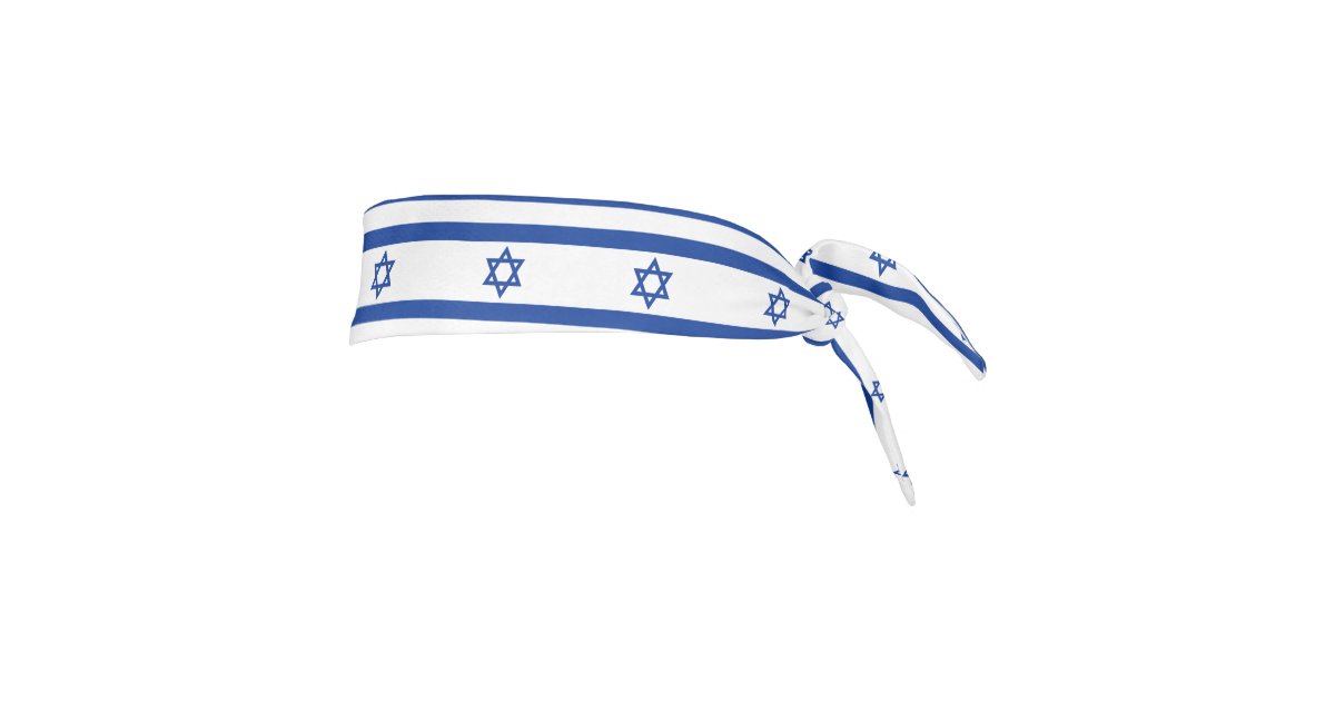 Israelian flag of Israel sports headband | Zazzle