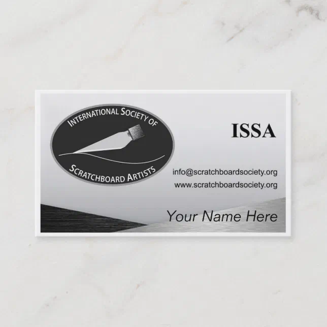 ISSA Business Cards | Zazzle