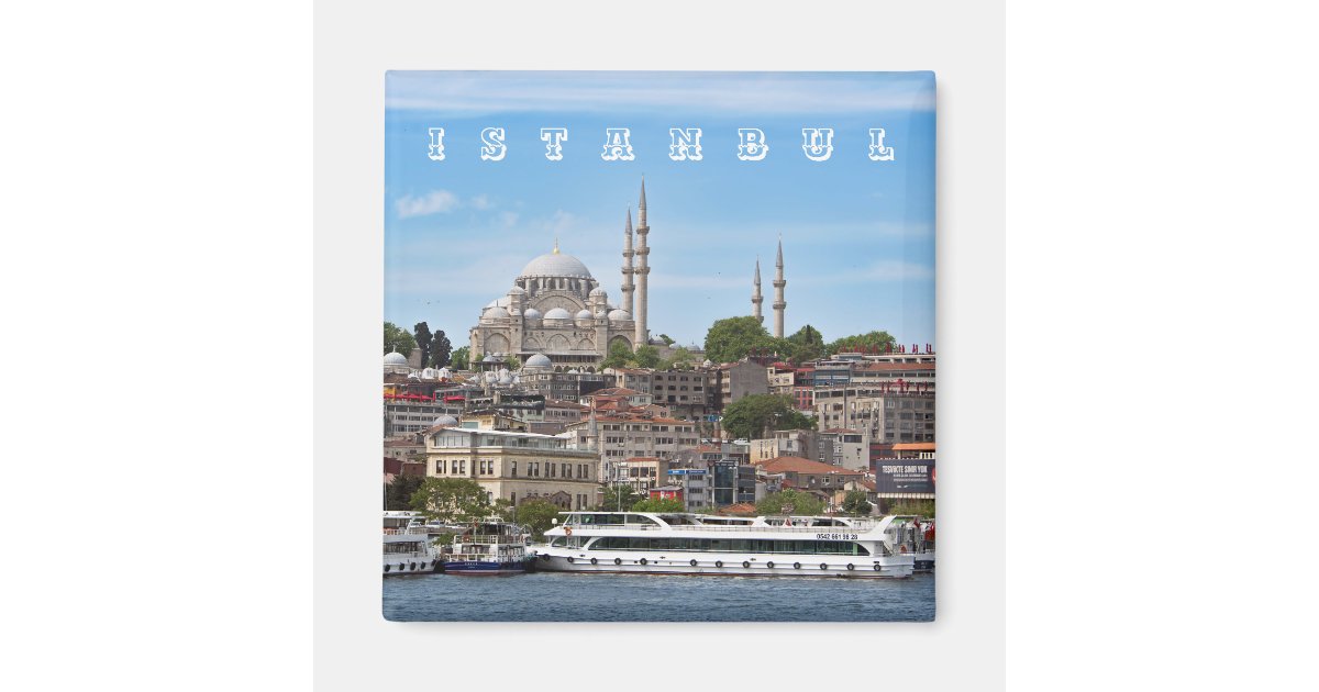 Istanbul. Cityscape. Magnet | Zazzle