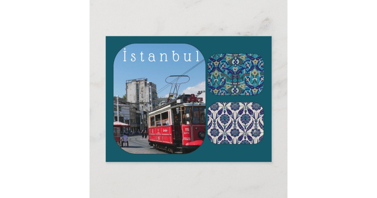 Istanbul Multi-view Postcard | Zazzle