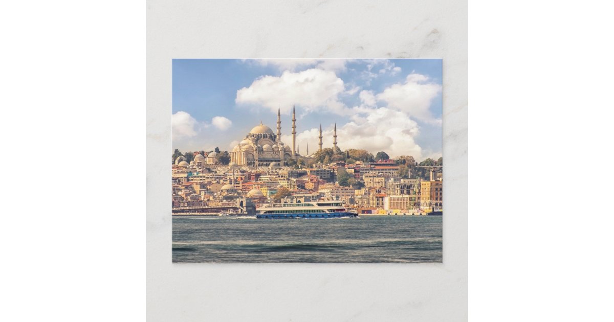 Istanbul Postcard | Zazzle