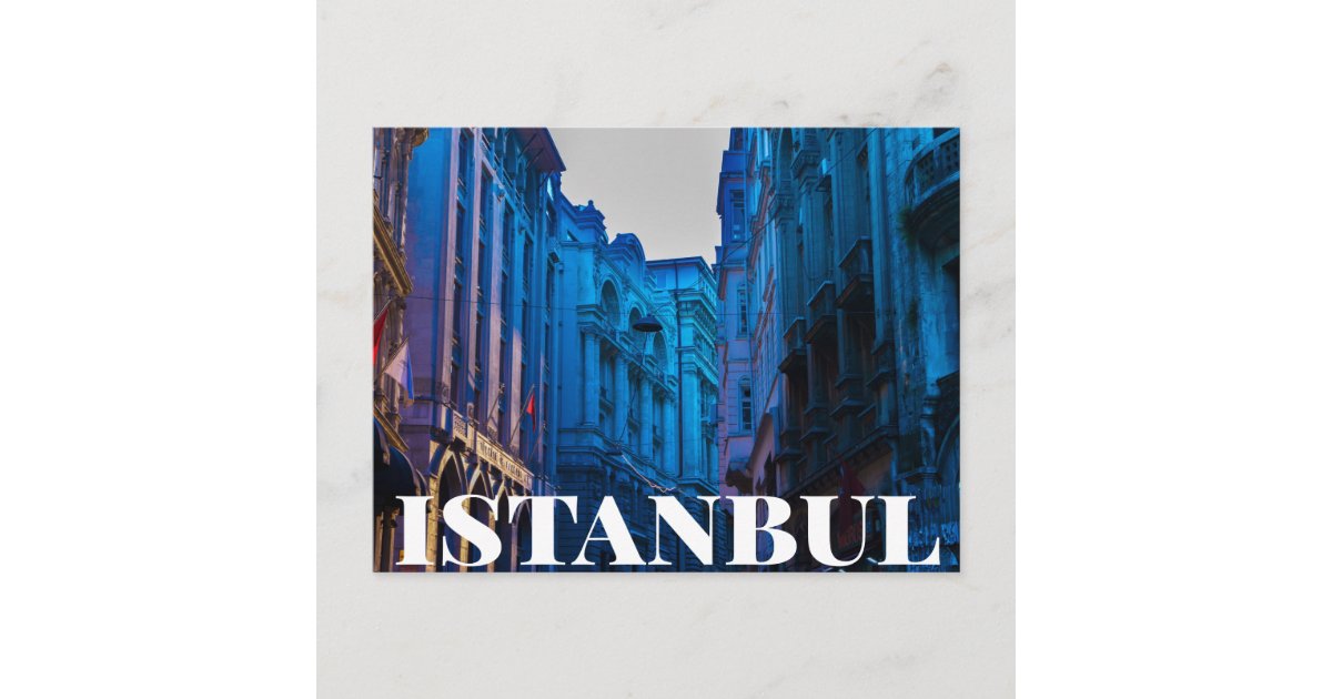 istanbul, Turkey Postcard | Zazzle