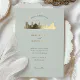 Istanbul Wedding Invitation Foil Invitation | Zazzle