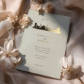 Istanbul Wedding Invitation Foil Invitation | Zazzle
