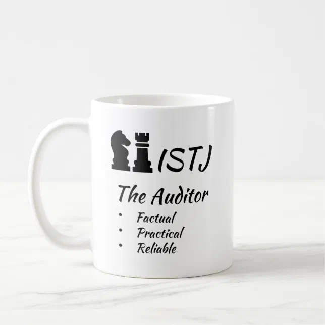 ISTJ MBTI Myers-Briggs Type Indicator Personality Coffee Mug | Zazzle