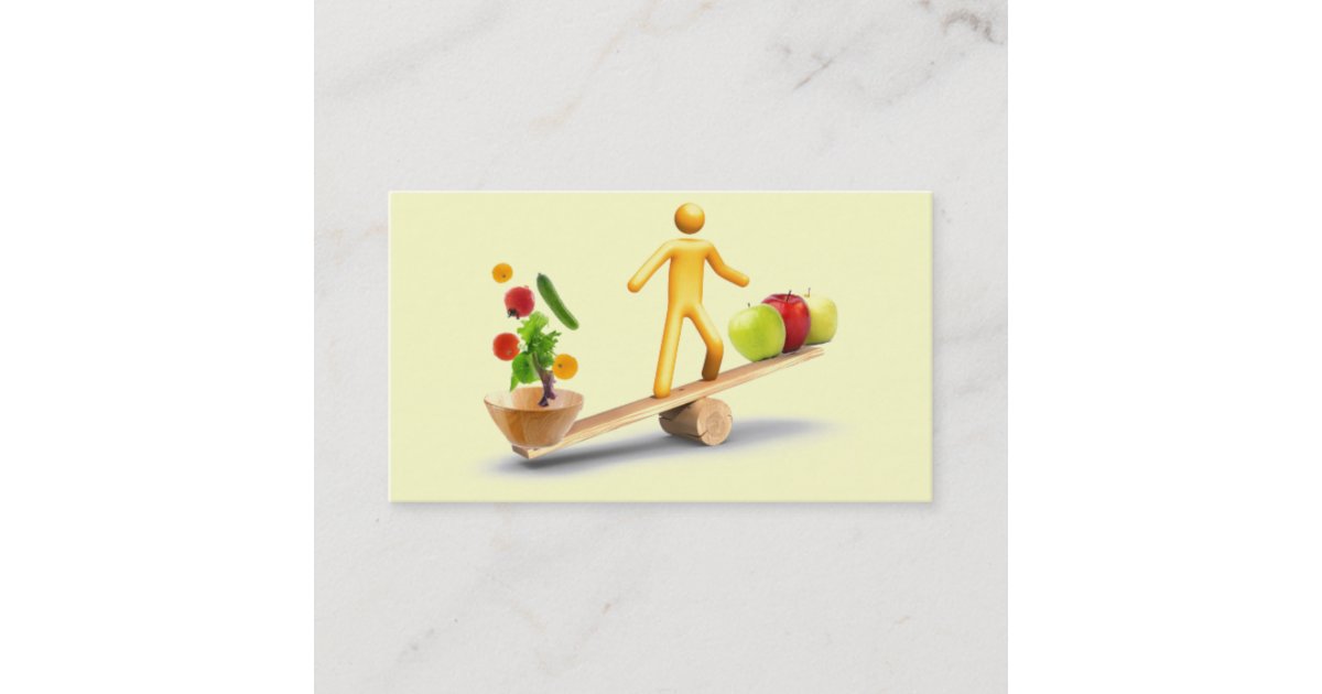It balances business card | Zazzle