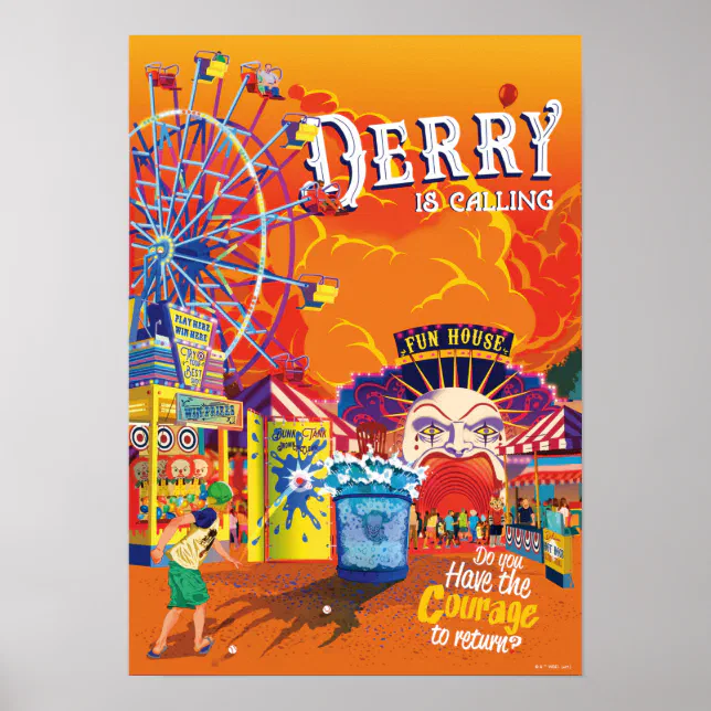 It Chapter 2 | Derry is Calling Poster | Zazzle