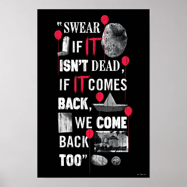 It Chapter 2 | Editorial Graphic Poster | Zazzle